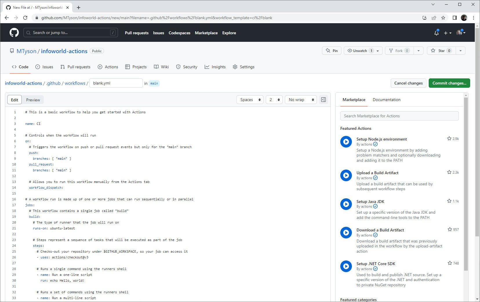 Automating CI/CD With GitHub Actions - atbp | atinatin.com