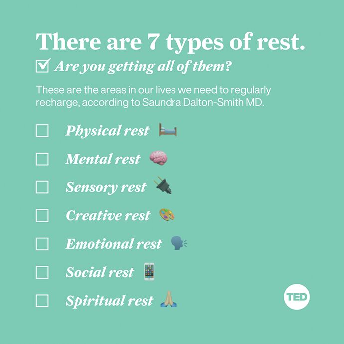 The 7 Types of Rest You Need to Recharge - atbp | atinatin.com